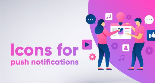 Icons for push: How to choose and where to download