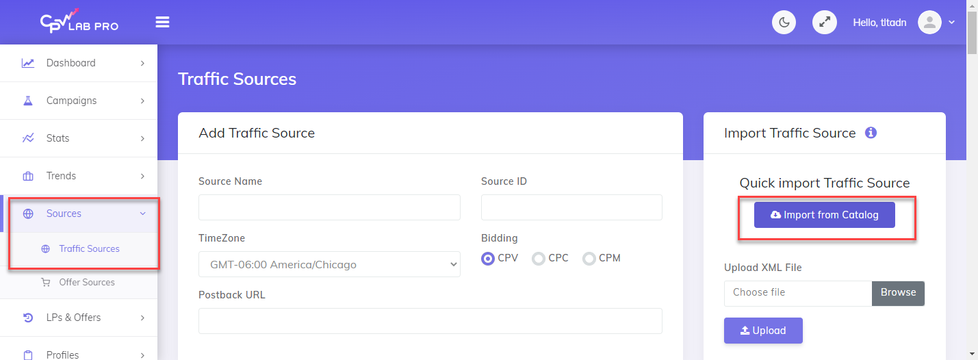 How to set up postback integration between RichAds and CPV Lab — RichAds Blog