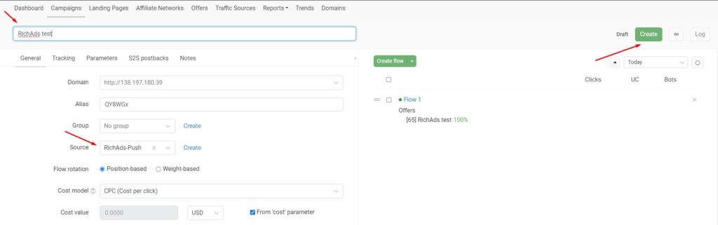 Keitaro tracker: How to set up conversion tracking with Keitaro ...