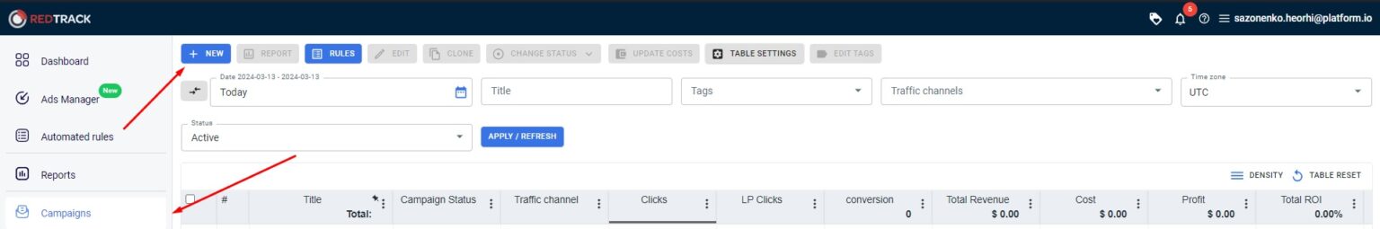 RedTrack tracker: How to set up conversion tracking with RedTrack ...