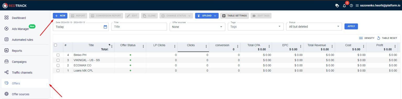 RedTrack tracker: How to set up conversion tracking with RedTrack — RichAds Blog