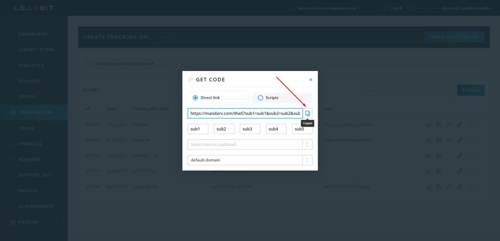 RedTrack tracker: How to set up conversion tracking with RedTrack — RichAds Blog