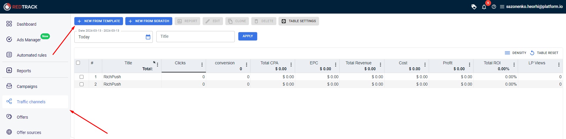 RedTrack tracker: How to set up conversion tracking with RedTrack ...